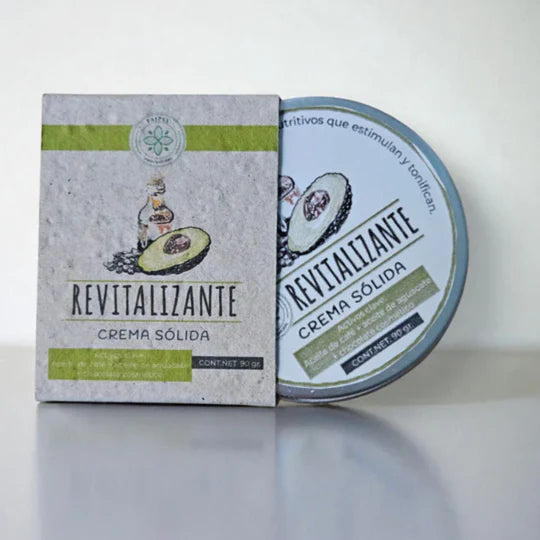 Crema Sólida Revitalizante – Café 90 gr – FaipsyGaia
